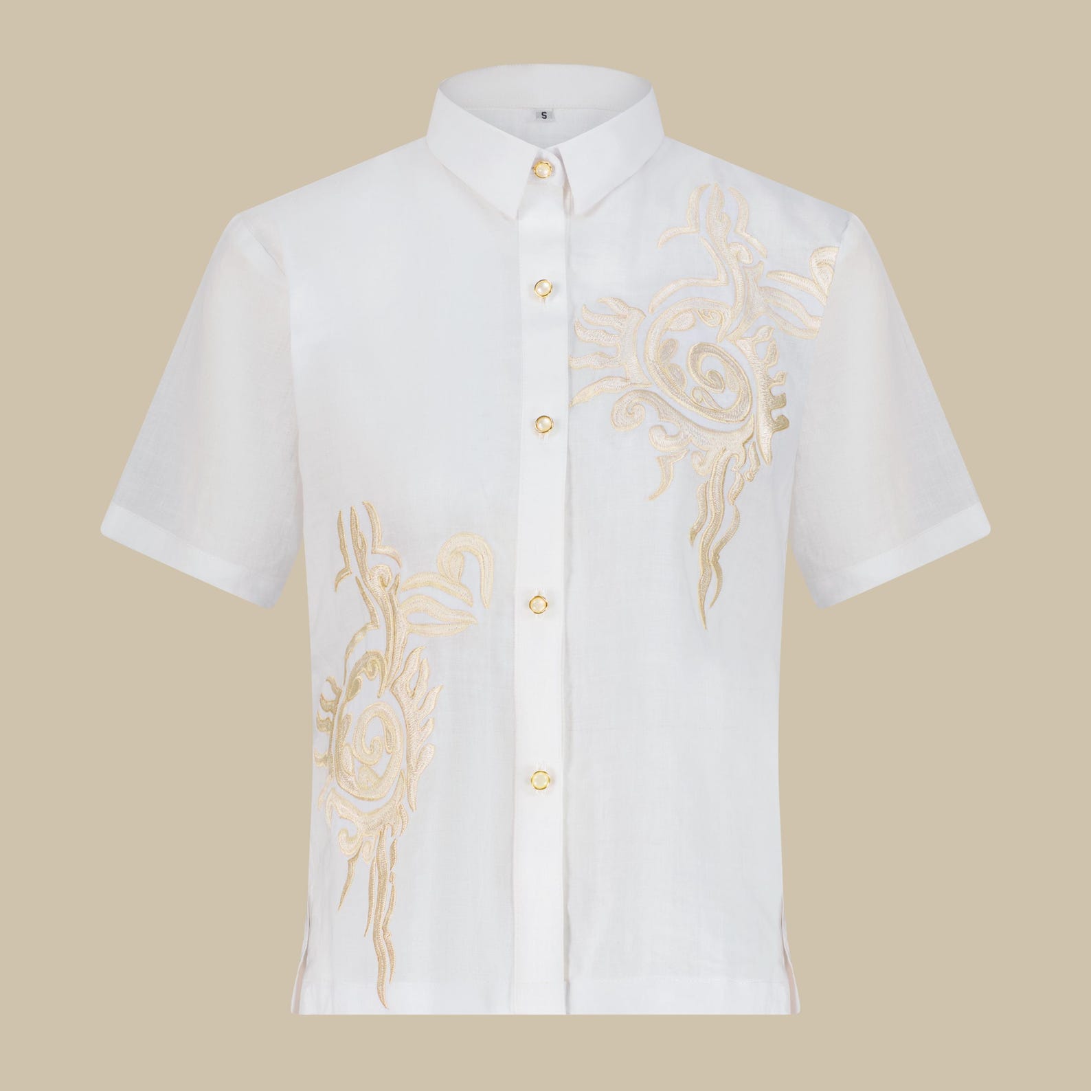 Alab Ng Puso Linen Ladies Barong - Etsy