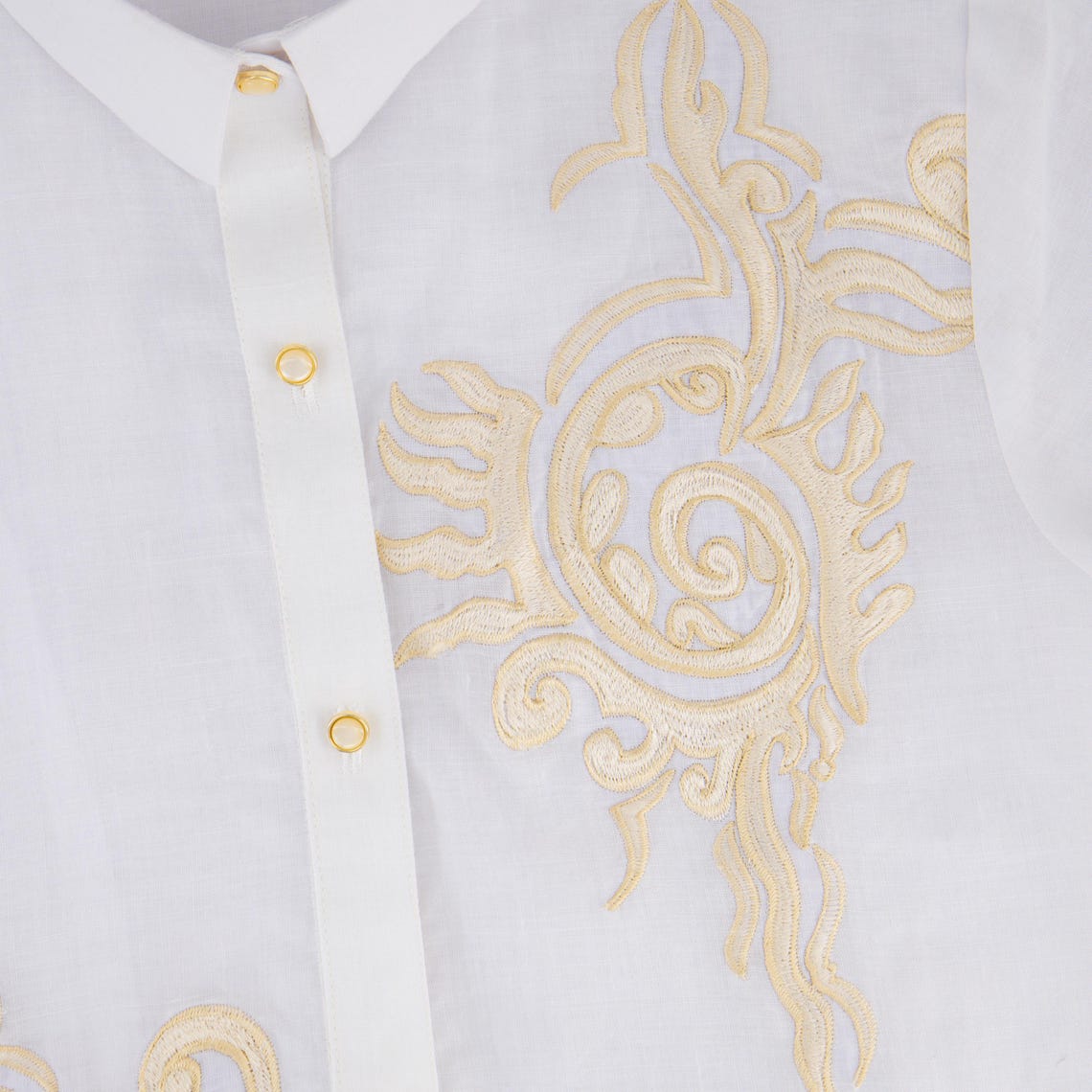 Alab Ng Puso Linen Ladies Barong - Etsy