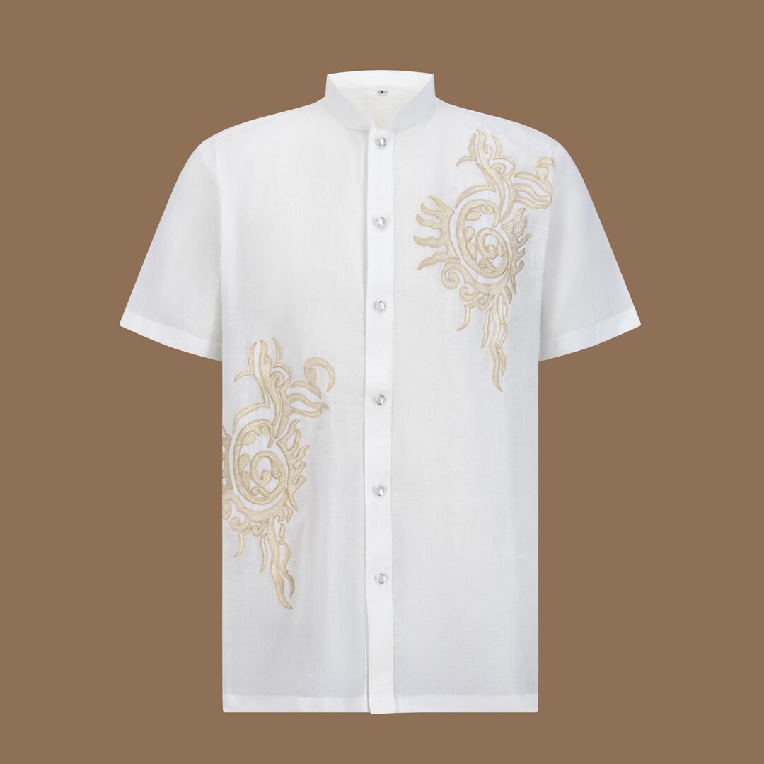 Alab Ng Puso Linen Barong - Etsy