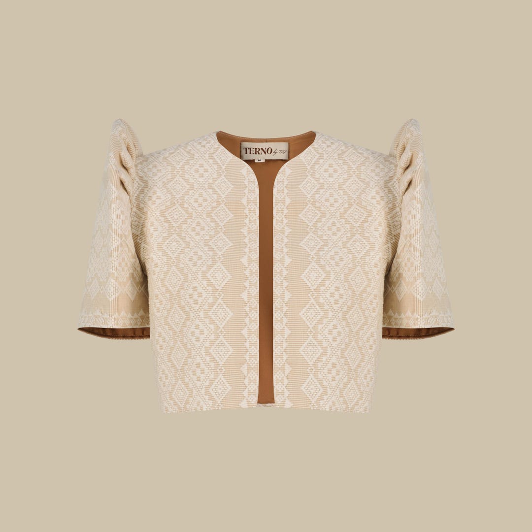 Inabel TERNO Bolero Beige - Etsy