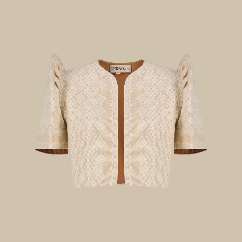 Inabel TERNO Bolero - Beige - Etsy