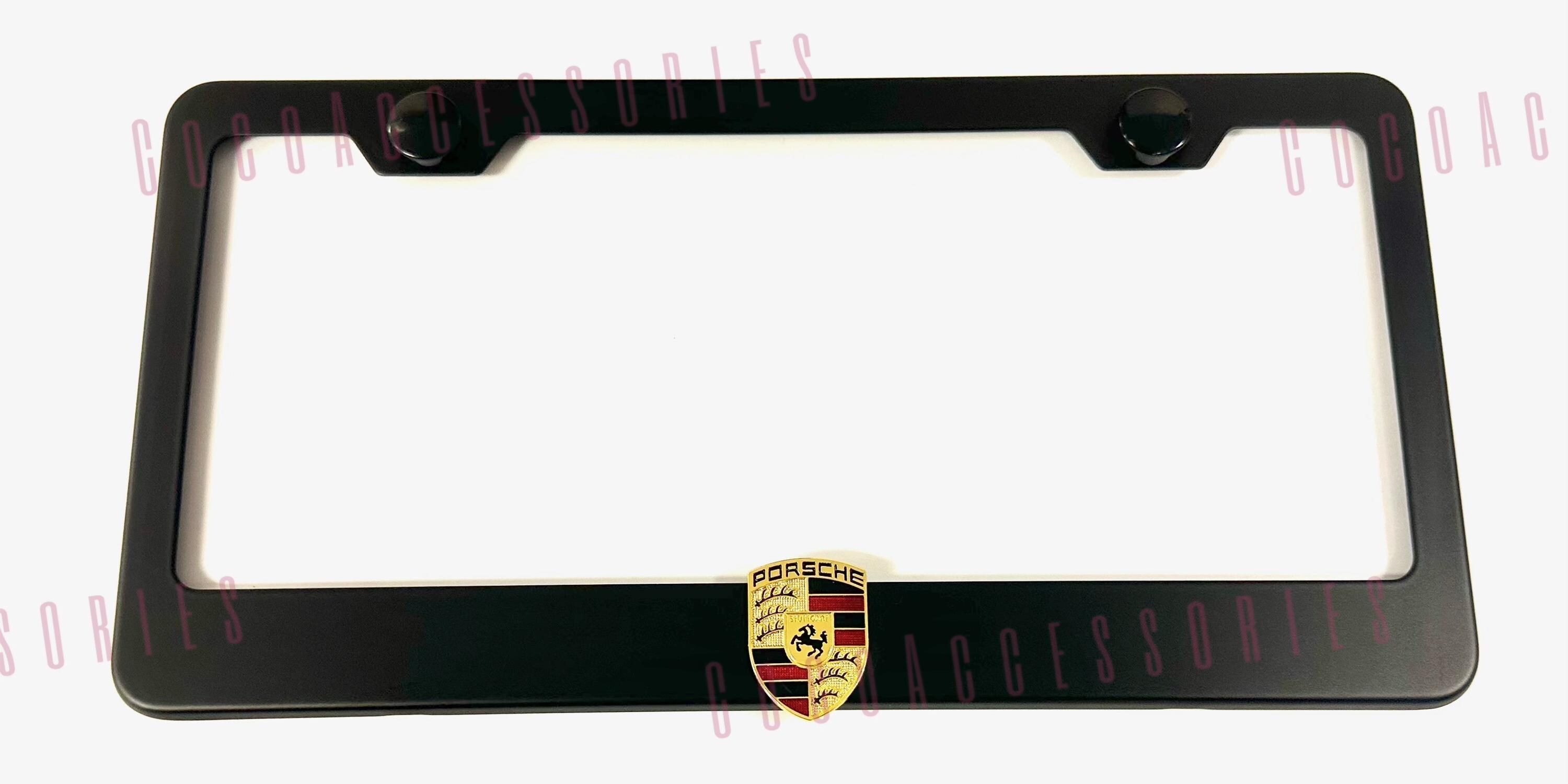 3D Cayenne Carrera Cayman 911 Panamera Macan Emblem Matte Black ...