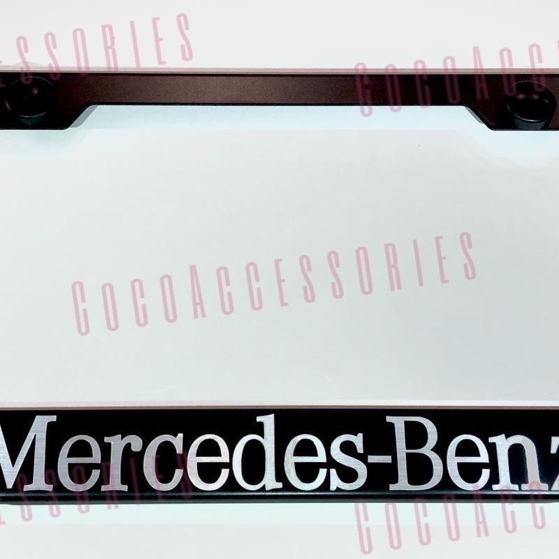 Mercedes License Plate Frame - Etsy