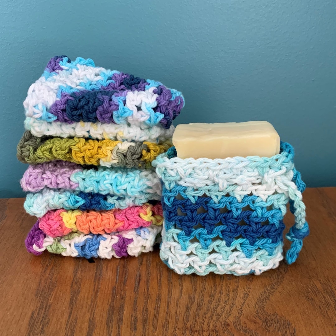 Reusable Cotton Soap Saver Pouch: Handmade Soap Bag, Soap Sack - Etsy