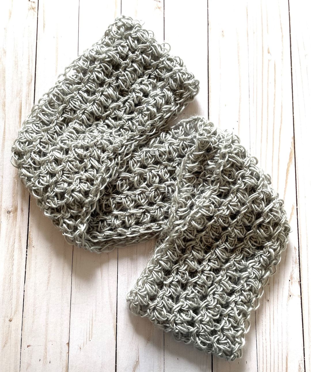 Gray Infinity Scarf - Etsy