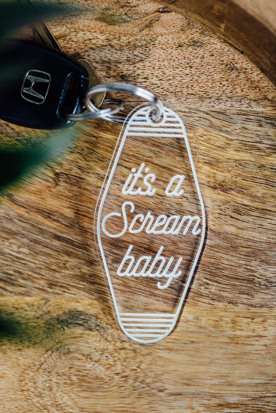 It's A Scream Baby Keychain Scream Keychain Ghostface Keychain Scream ...