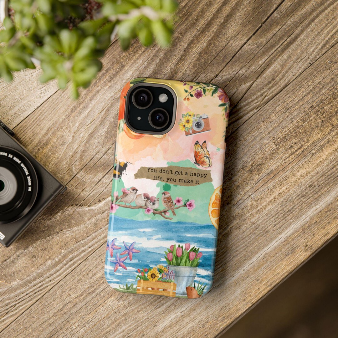 Custom Magnetic Impact-resistant Phone Case for iPhone & Galaxy | Vivid ...