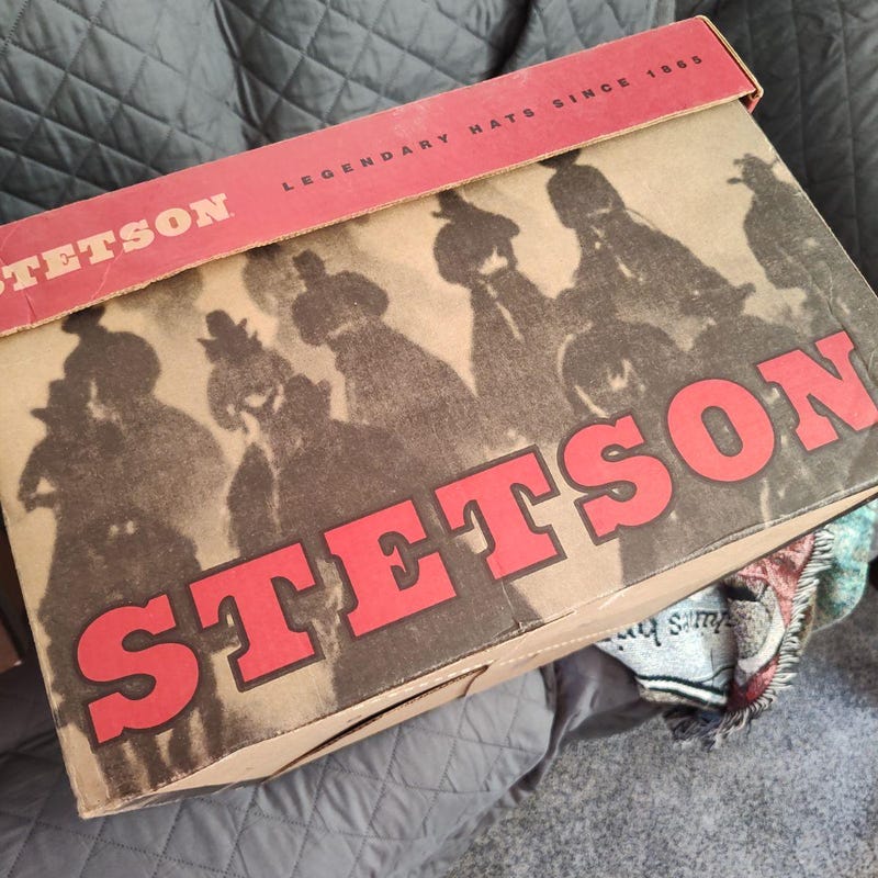 Stetson Hat Box - Etsy