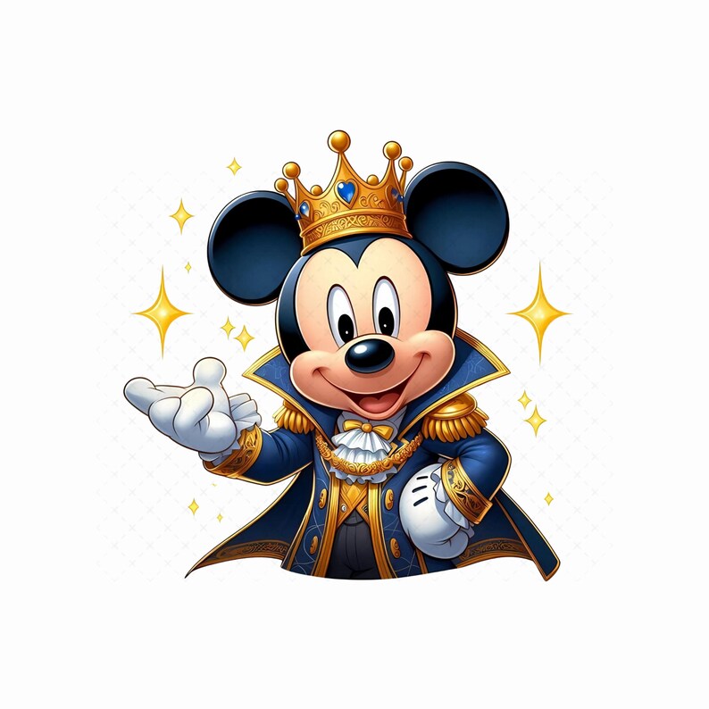 Mickey Mouse King Png, Mouse King Png, Mickey Mouse Png, Mickey King ...
