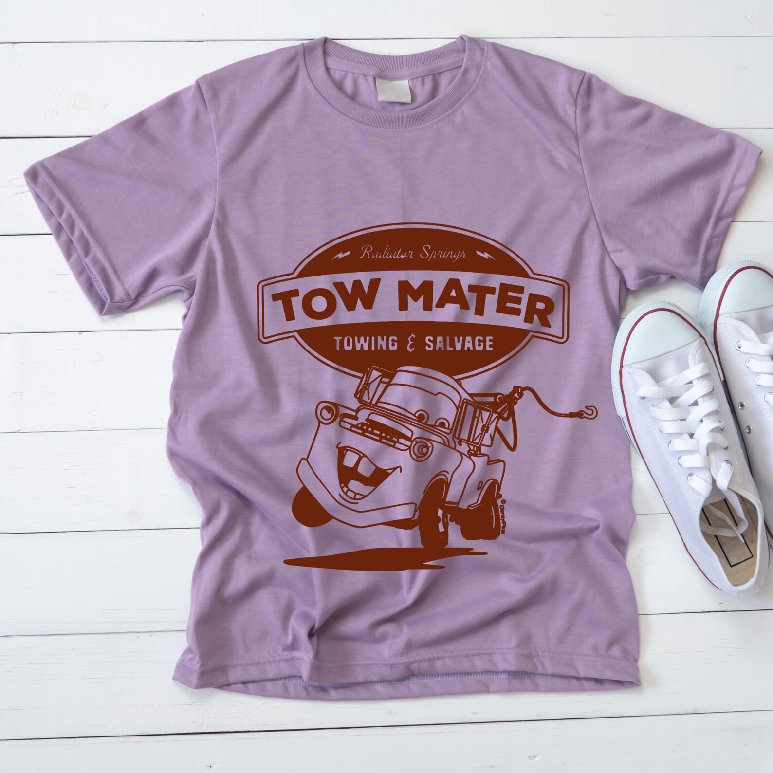 Retro Tow Mater Radiator Springs Png Svg, Tow Mater Svg, Retro Mater ...