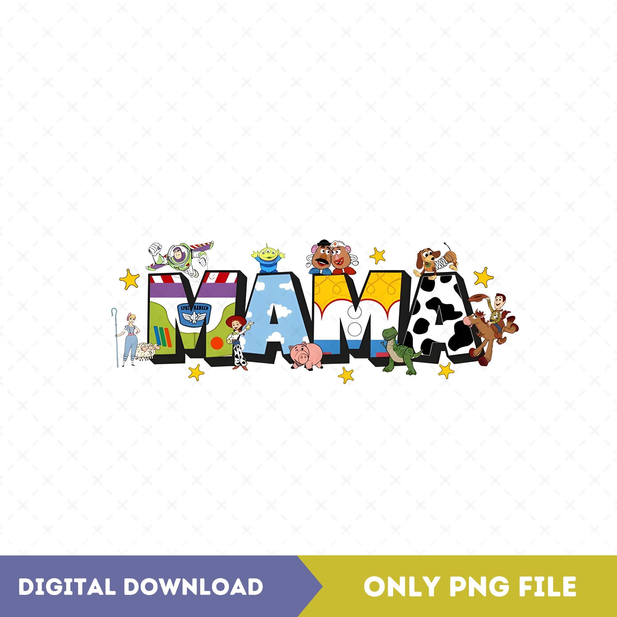 Toy Story Mama Png, Disney Jessie Woody Png, New Mom Buzz Lightyear Png ...