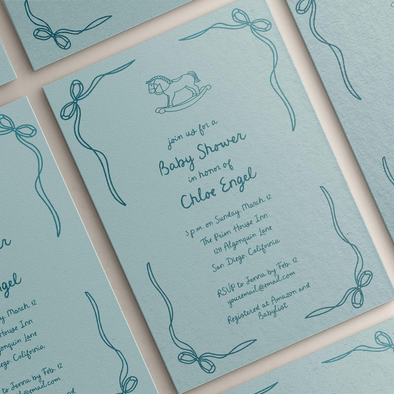 Polo Invitation - Etsy