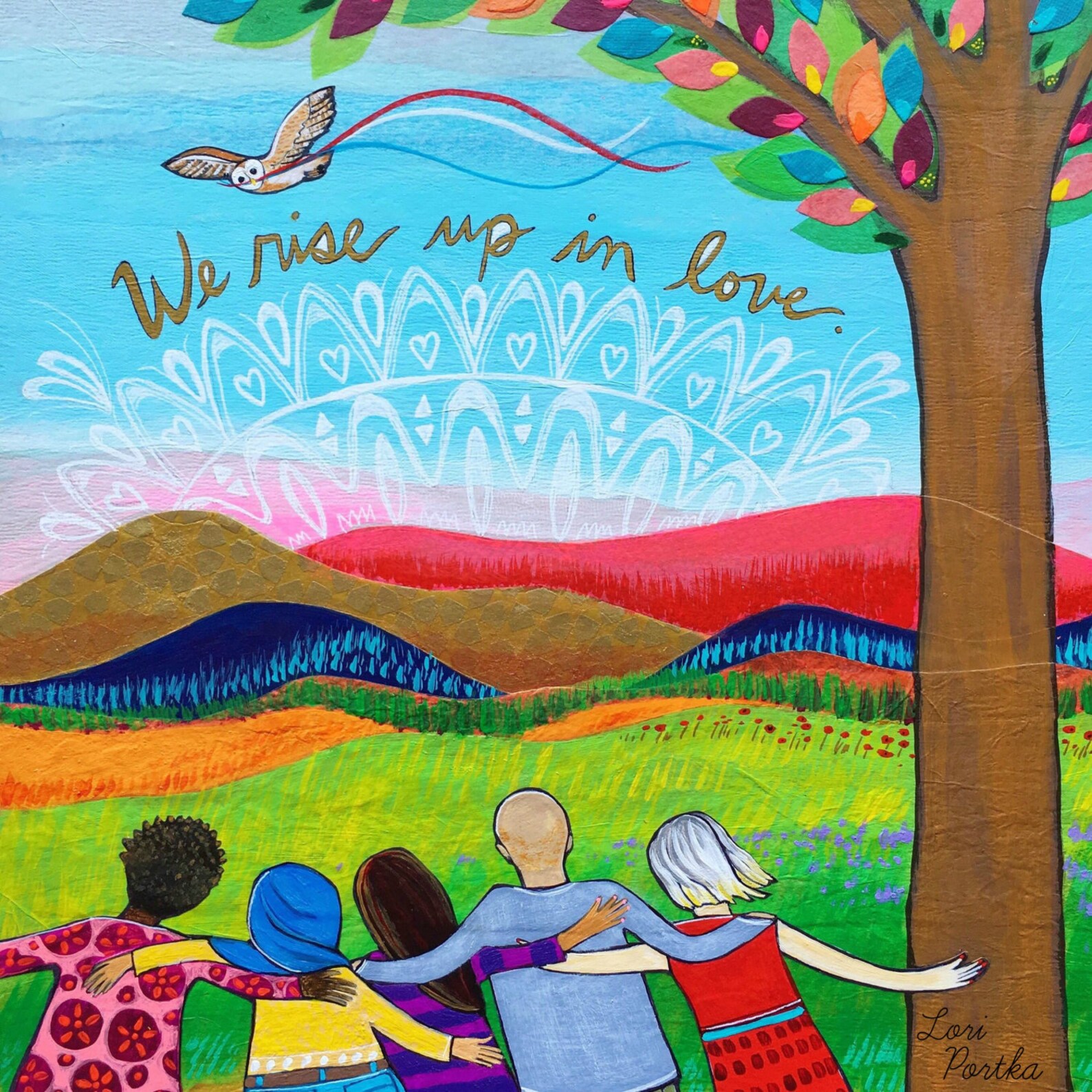 Flat Print : Rise in Love 8x10 - Etsy Australia