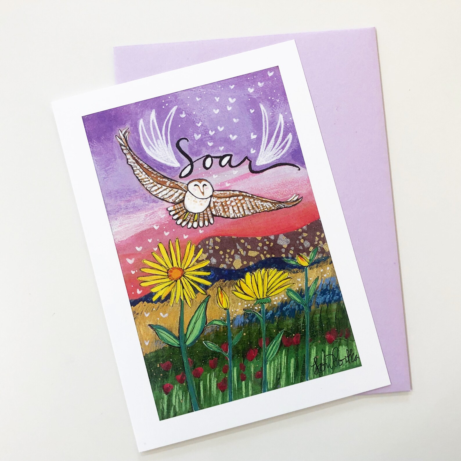 Greeting Card : Soar - Etsy