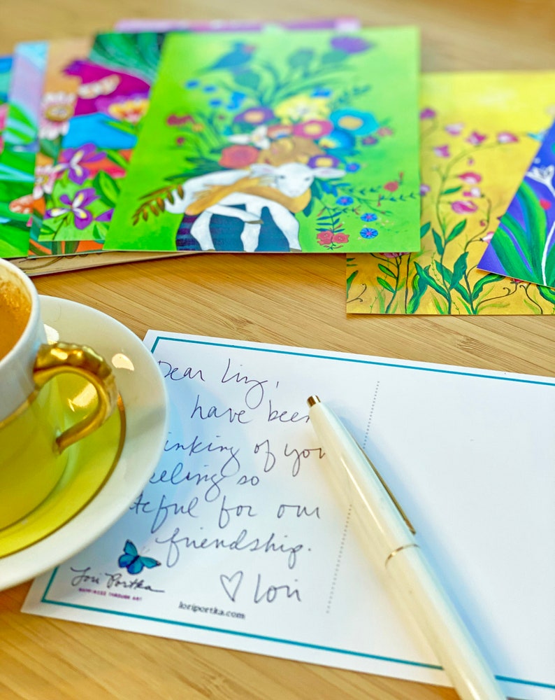 Pouring Love Post Card Pack : 30 Postcards Size 4.25 X 6 - Etsy