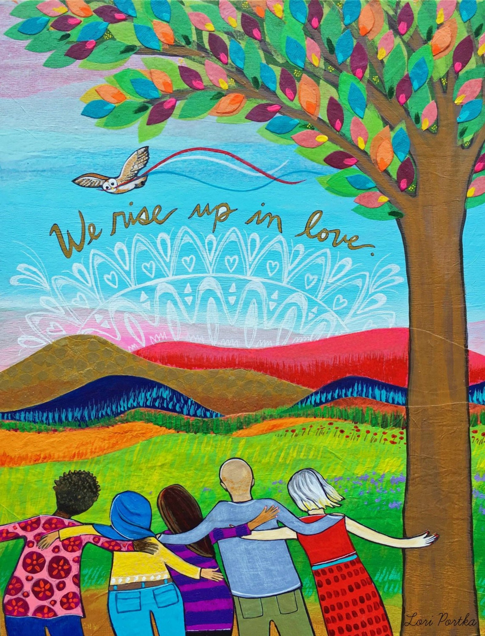 Flat Print : Rise in Love 8x10 - Etsy Australia