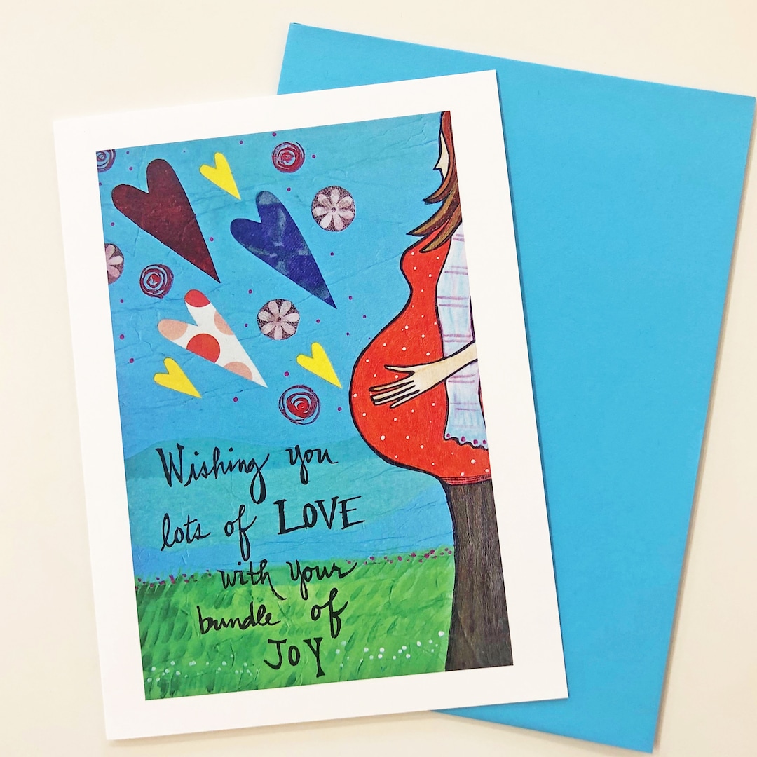 Greeting Card : Bundle of Joy - Etsy