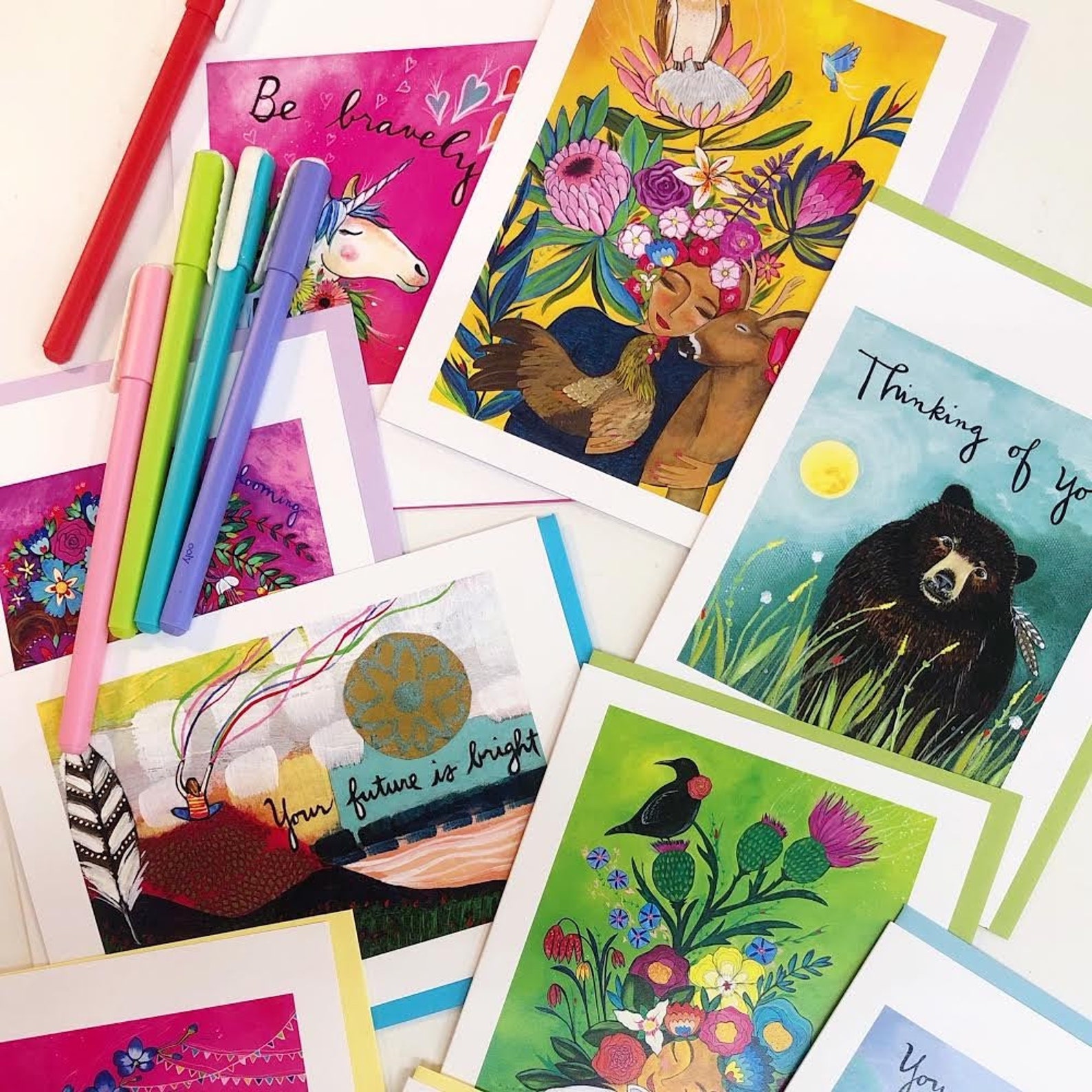 Greeting Card : Brave New Adventure - Etsy