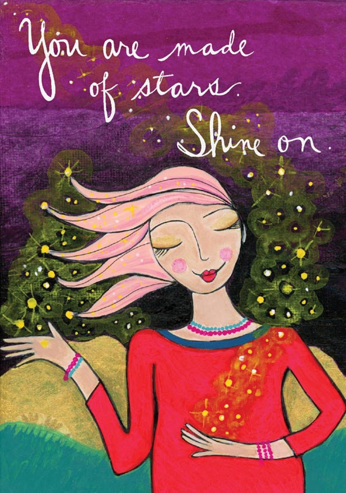 Flat Print : You Are Made of Stars 8x10 - Etsy