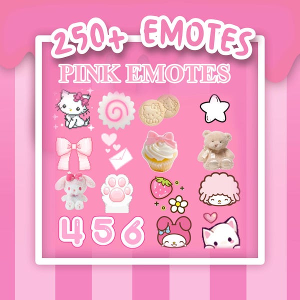 Pink Discord Template - Etsy