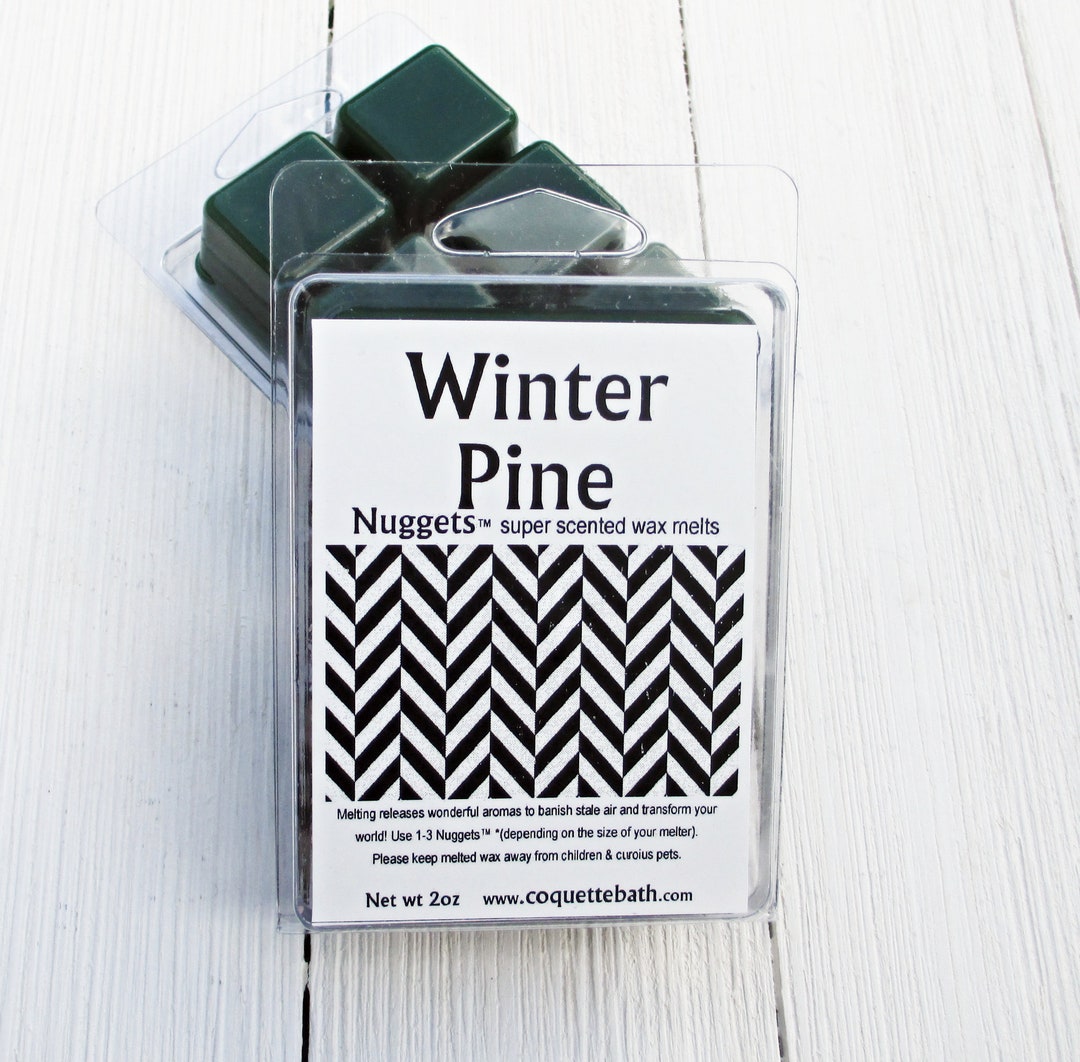 Winter Pine Wax Melts, Choose Size, Fall and Holiday Scented Home ...