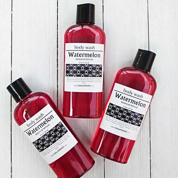 Watermelon Body Wash - Etsy