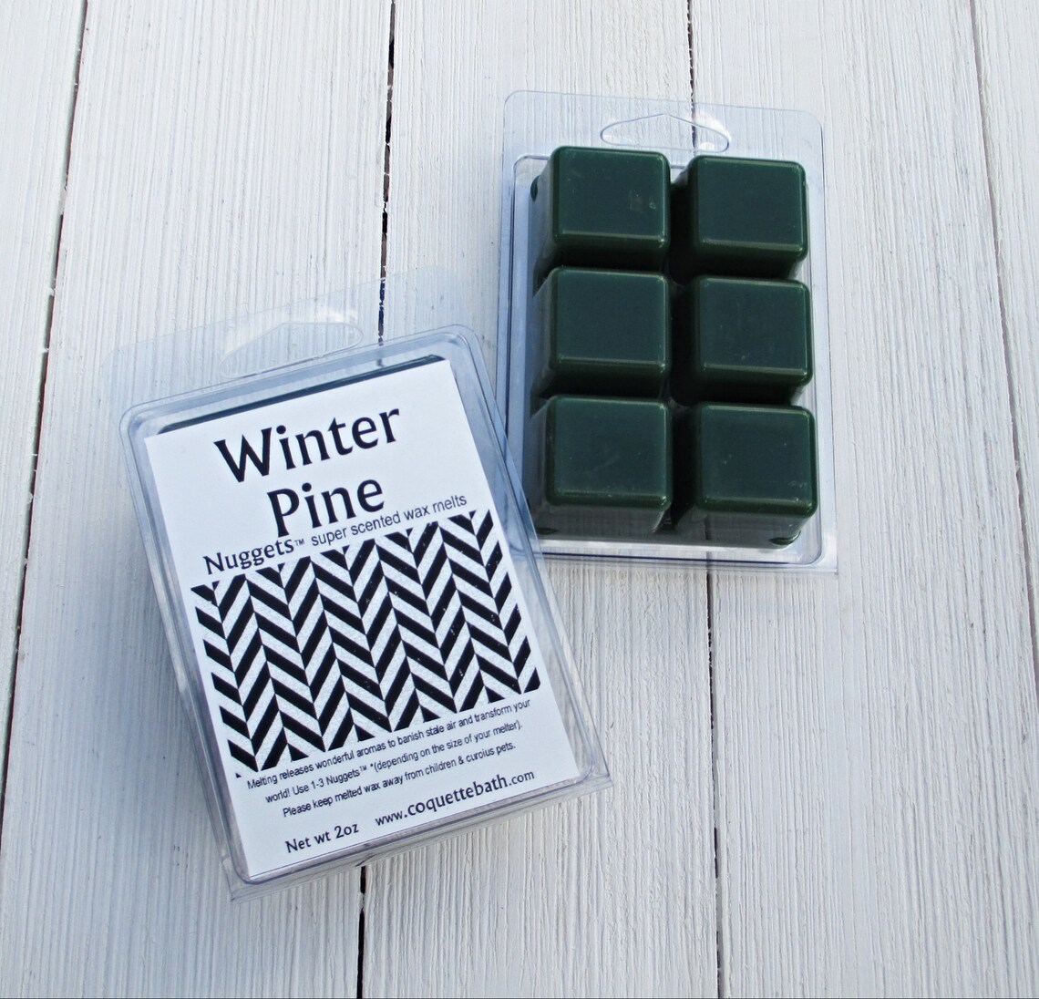 Winter Pine wax melts Choose size Fall and Holiday scented | Etsy