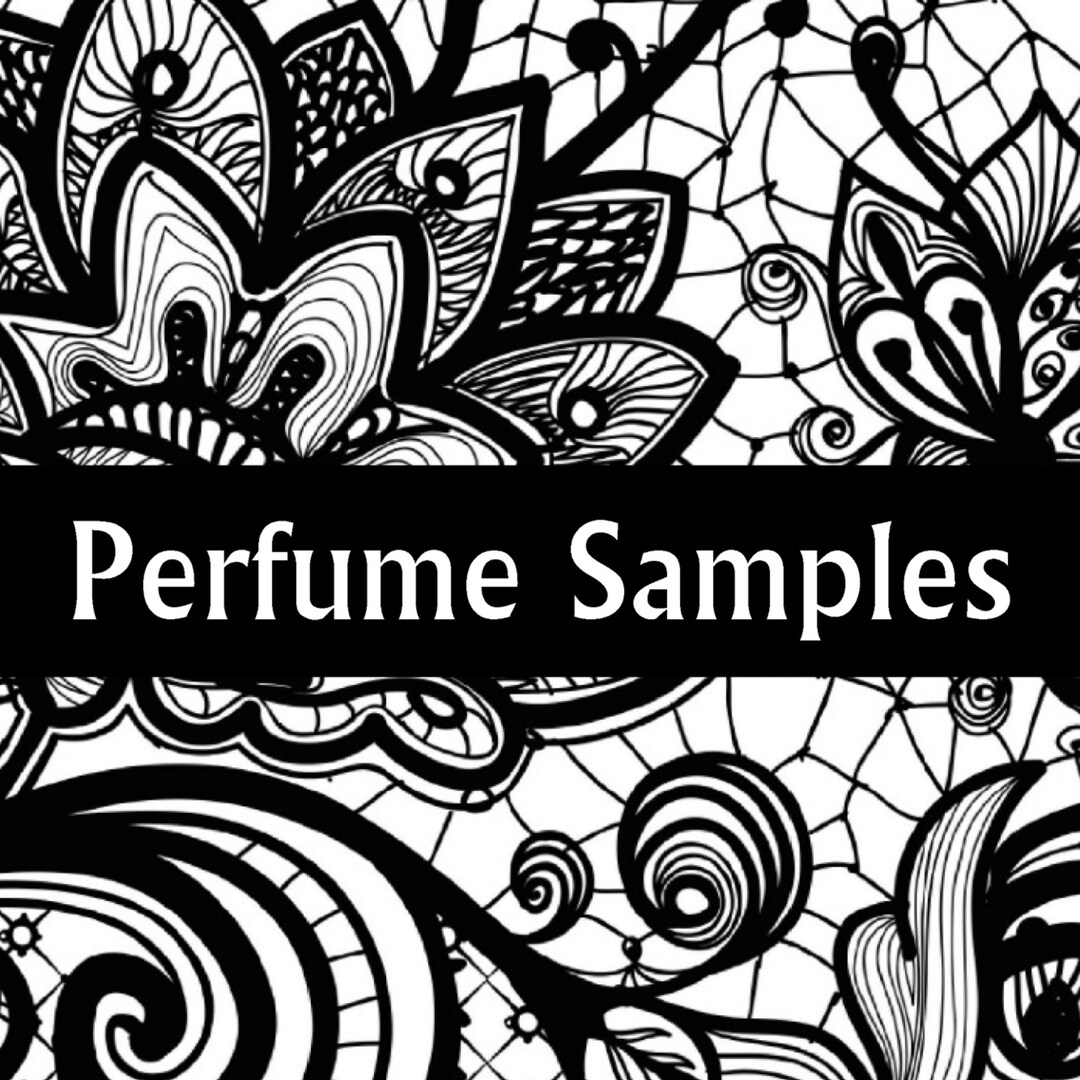 Fragrance Sampler, 1ml Roll on Bottle, Concentrated Perfume Sample ...