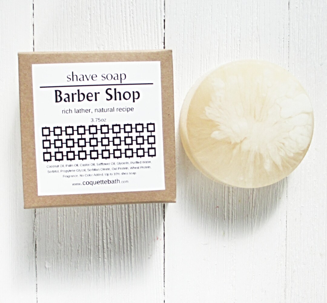 Barber Shop Shave Soap, Pick Your Size, Rich Creamy Lather for That ...