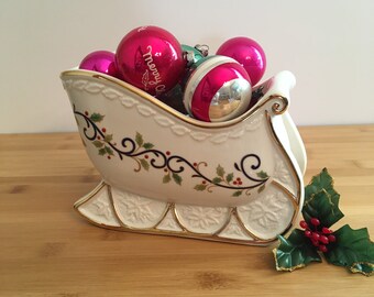 Ceramic Sleigh - Etsy