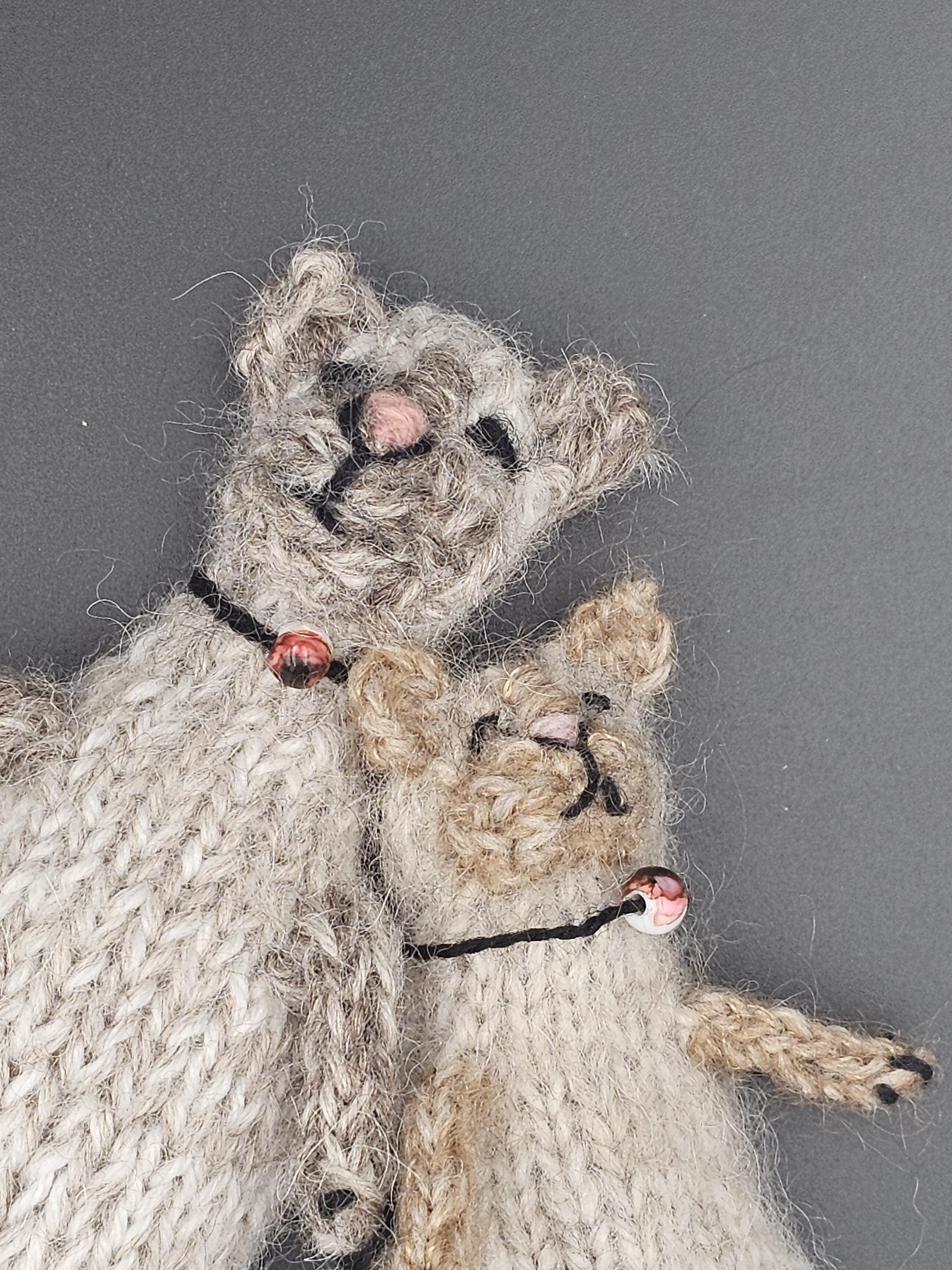 Tiny Cat Knitting Pattern – Small Knit Cat Toy PDF – Miniature Animal ...