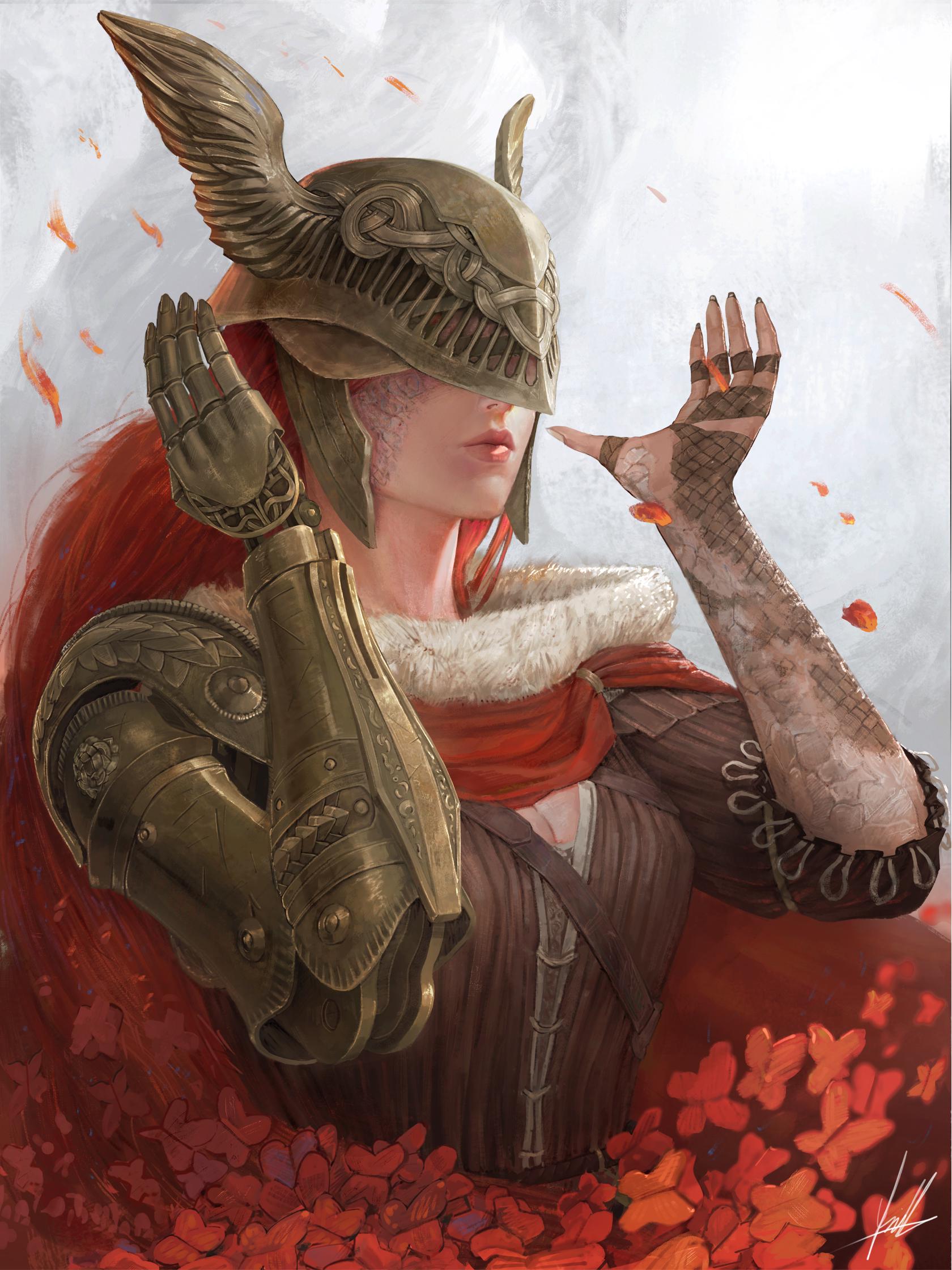 Malenia, Blade of Miquella Fan Art Print - Etsy
