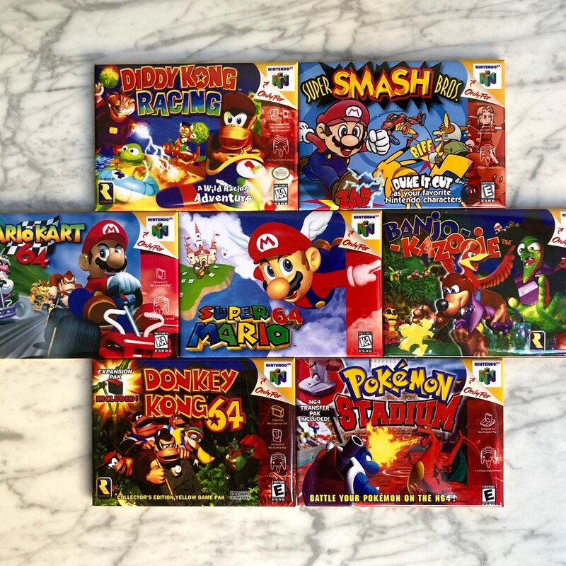 N64 Box - Etsy