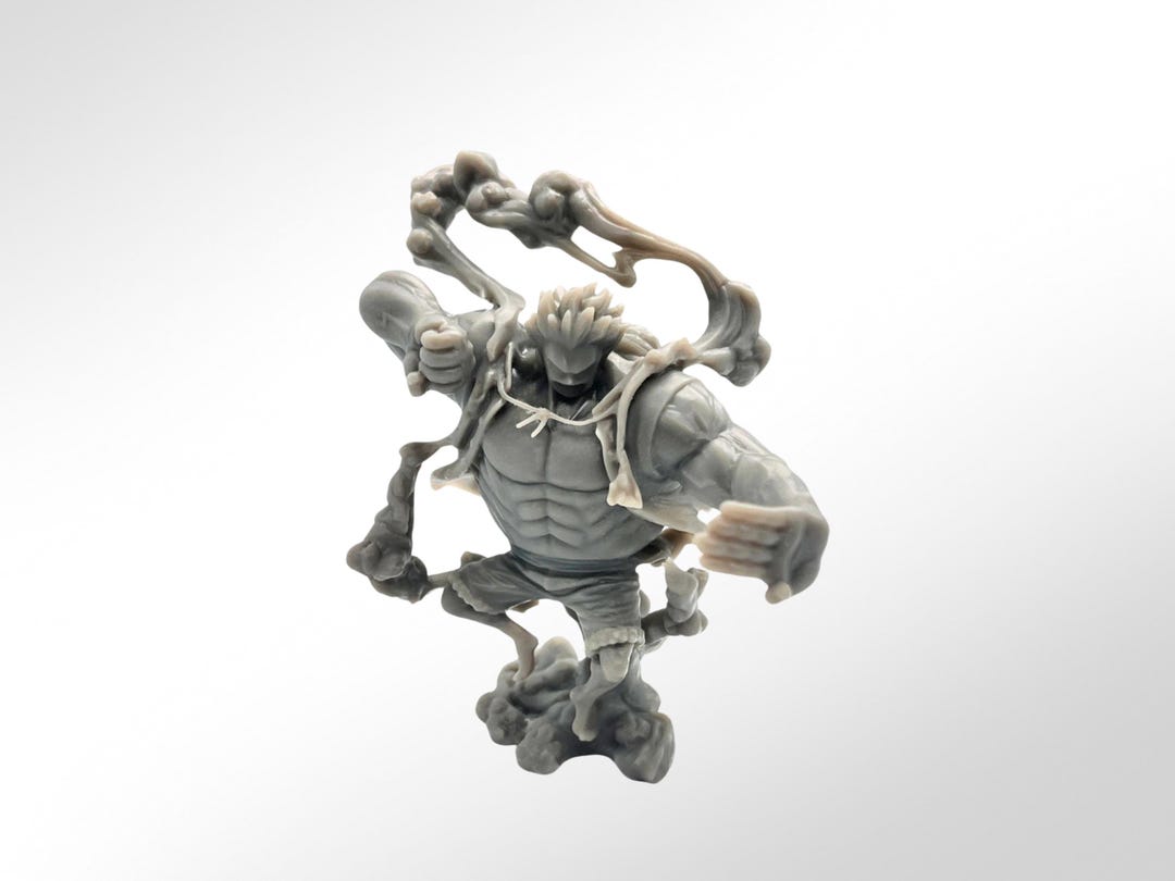 Power-up Pirate Brawler Miniature 1:24 (75mm) | Resin Statue ...