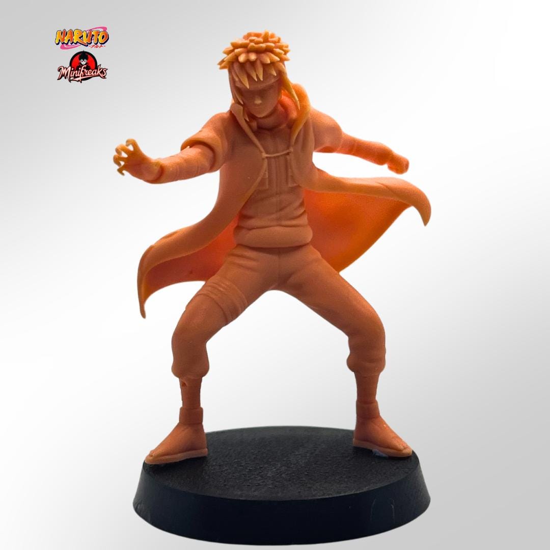Minato Namikaze Miniature | 1:43 Resin Miniature | Anime Miniatures - Etsy