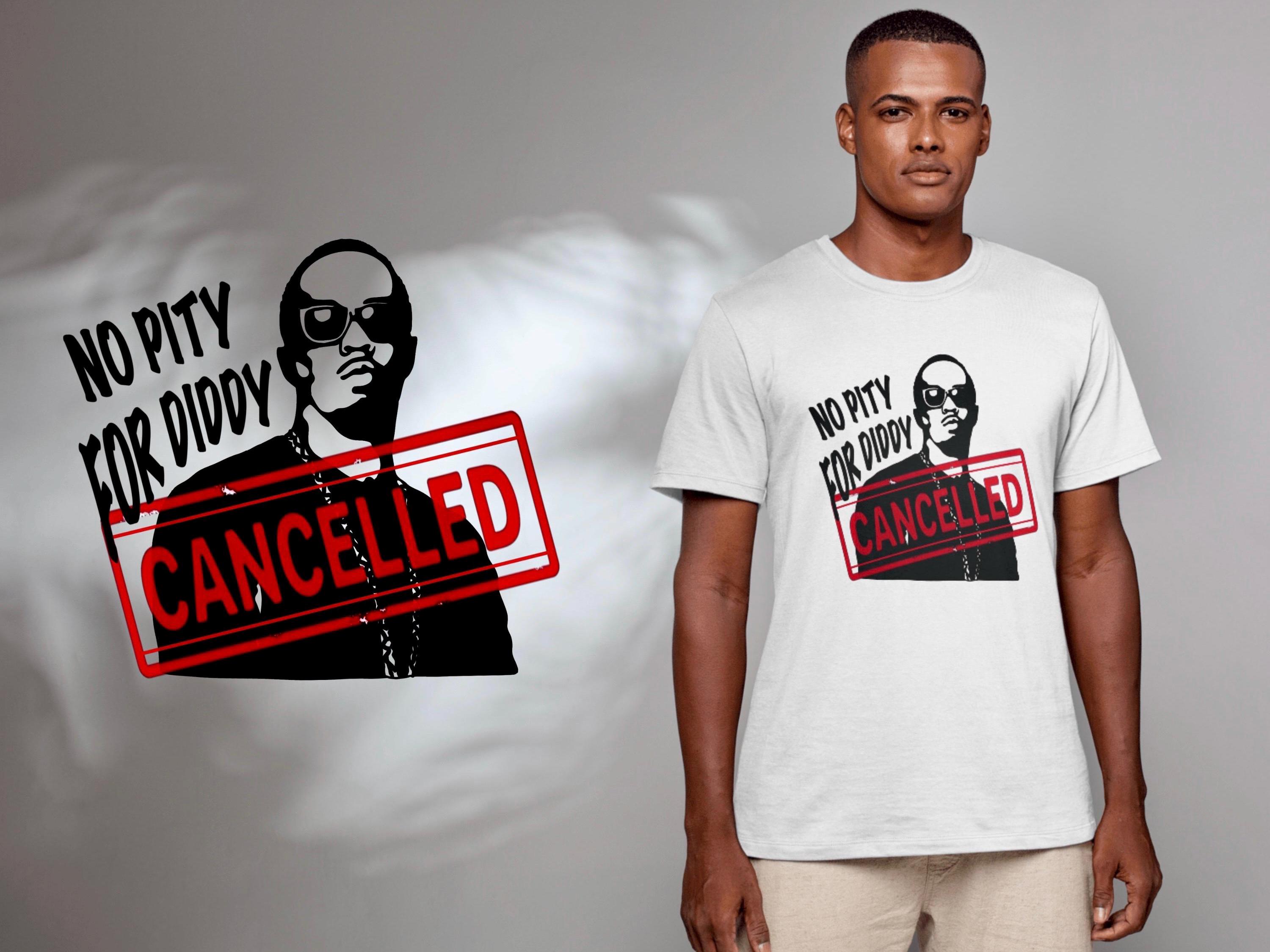 P Diddy SVG and PNG Puff Daddy No Pity for Diddy Diddy Cancelled ...