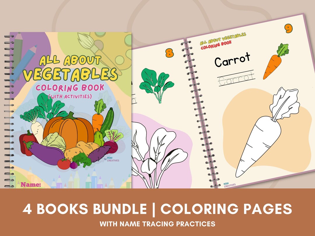 COLORING PAGES | Digital Coloring Books Printables and Editable ...