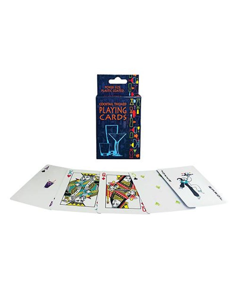 Cocktail Themed Playing Card Deck - Stylish Deck With Cocktail Suits ...