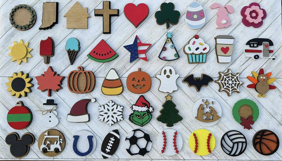 Additional Interchangeable Pieces for DOOR HANGER - Etsy