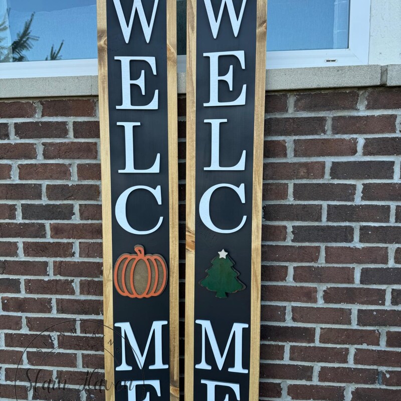 Interchangeable Welcome Sign - Etsy
