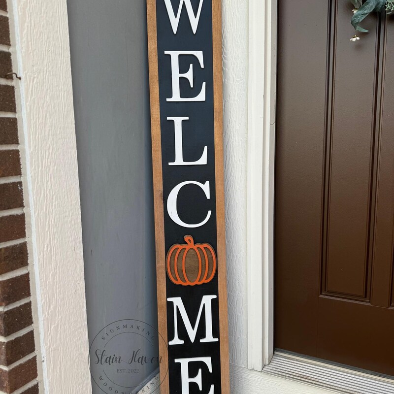 Interchangeable Welcome Sign - Etsy