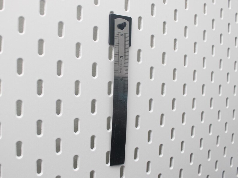 IKEA SKADIS Ruler Holder | Pegboard Measuring Tools Organizer - Etsy