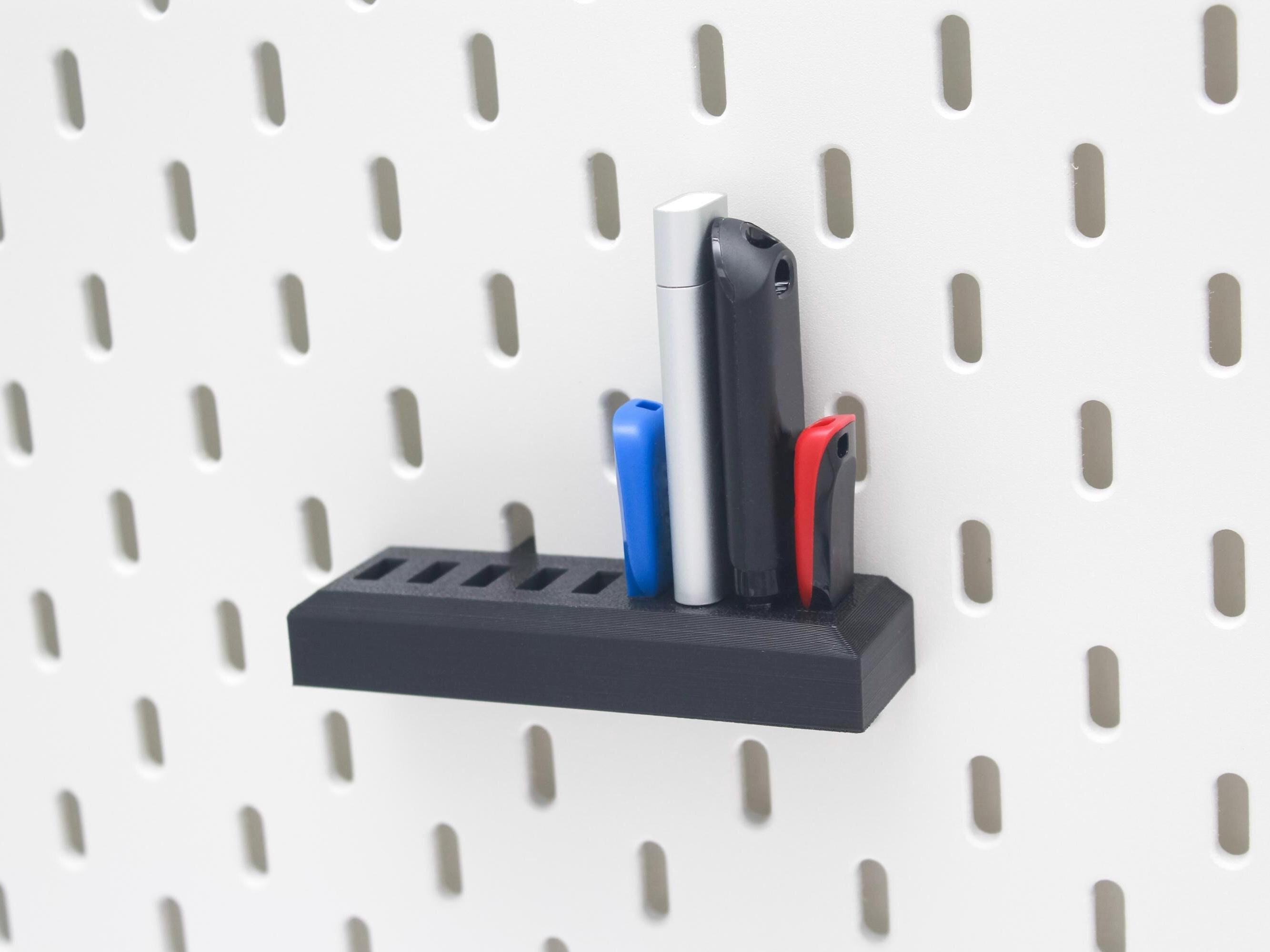 IKEA Skadis USB Stick Holder Flash Drive Mount Storage Organization ...