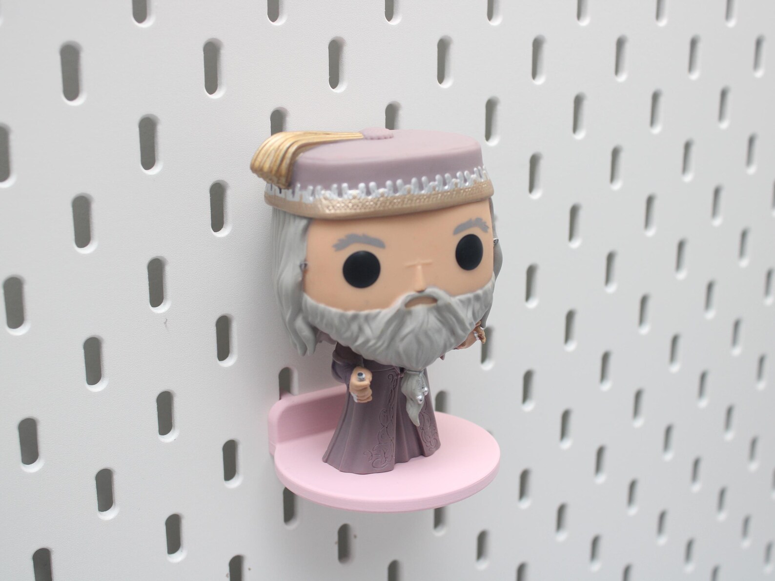 IKEA SKADIS Funko Pop Shelf | Display Stand for UPPSPEL Pegboard ...
