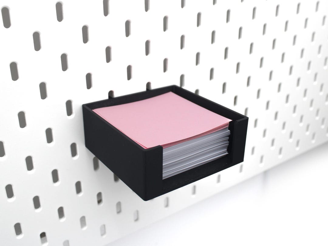 IKEA SKADIS Notes Holder | Pegboard Sticky Note, Memos and Reminders ...