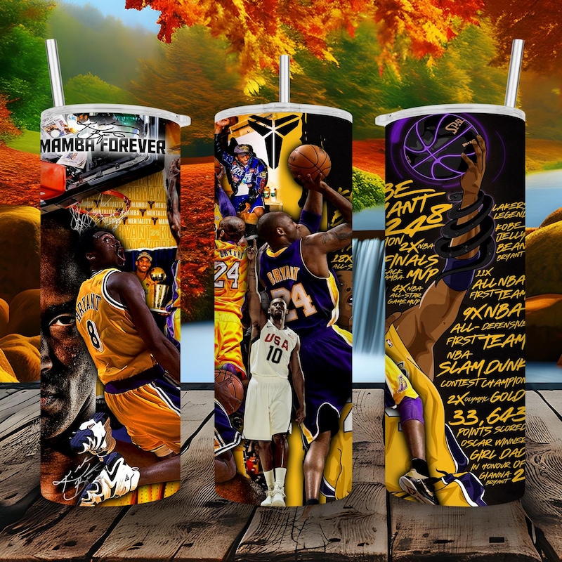 Kobe Bryant Tumbler - Etsy