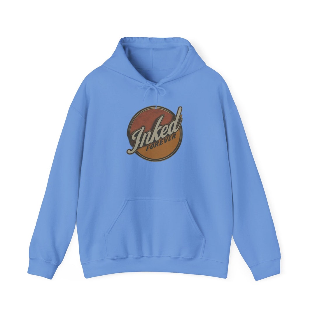 Rustic Inked Hoodie - Etsy