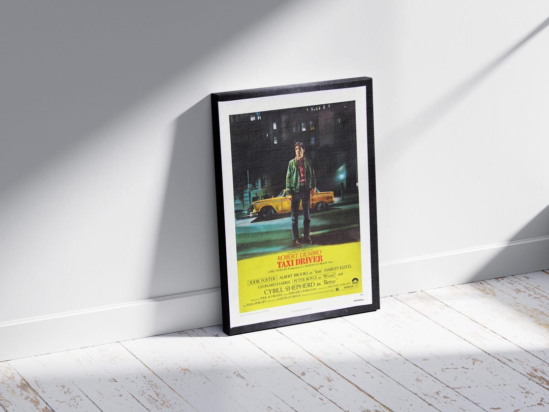 Taxi Driver Poster, Taxi Driver Wall Art, Wall Prints, Home Decor, Gift ...