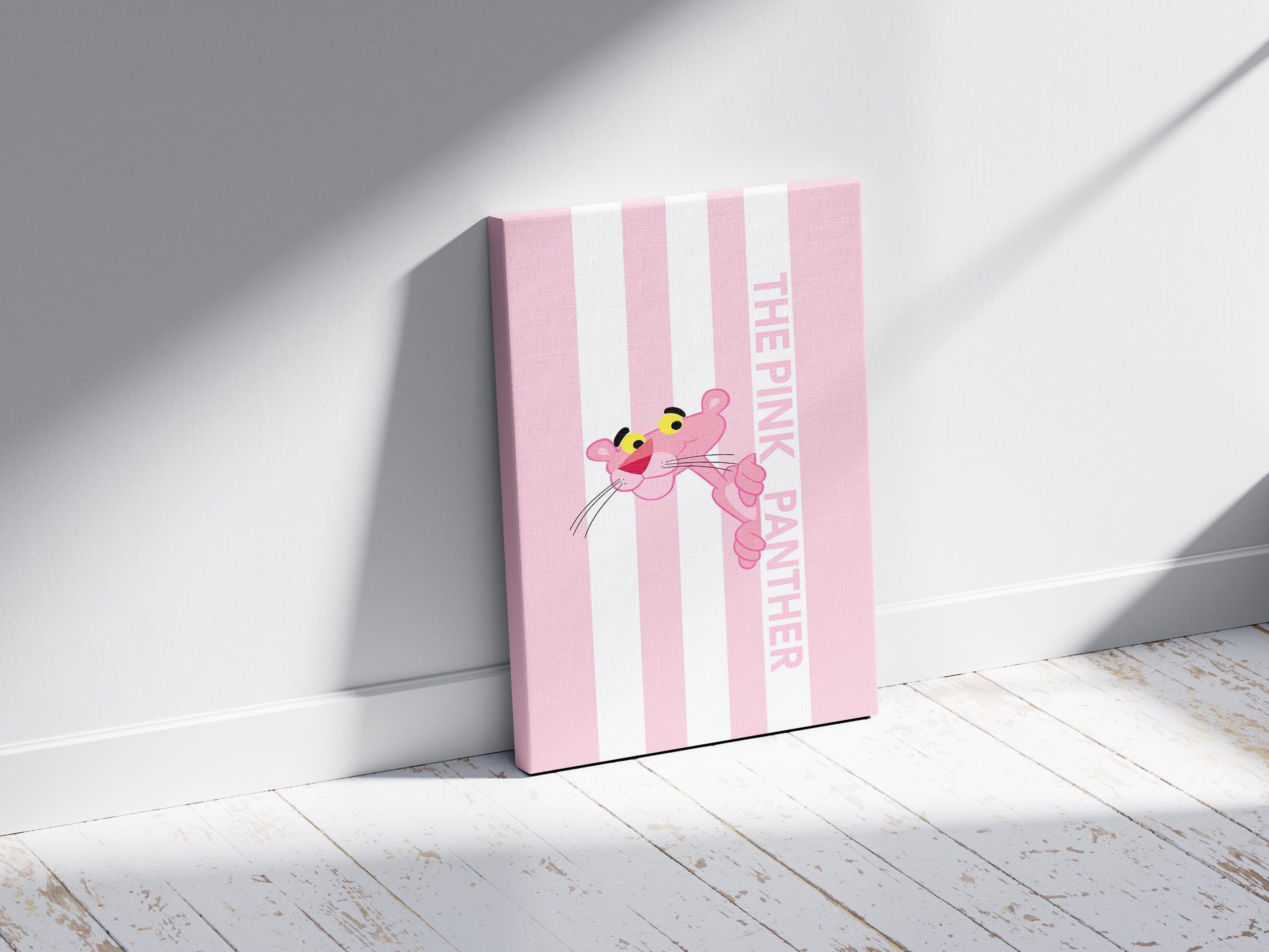 Pink Panther Poster, Pink Panther Canvas, Pink Poster, Rare Find ...