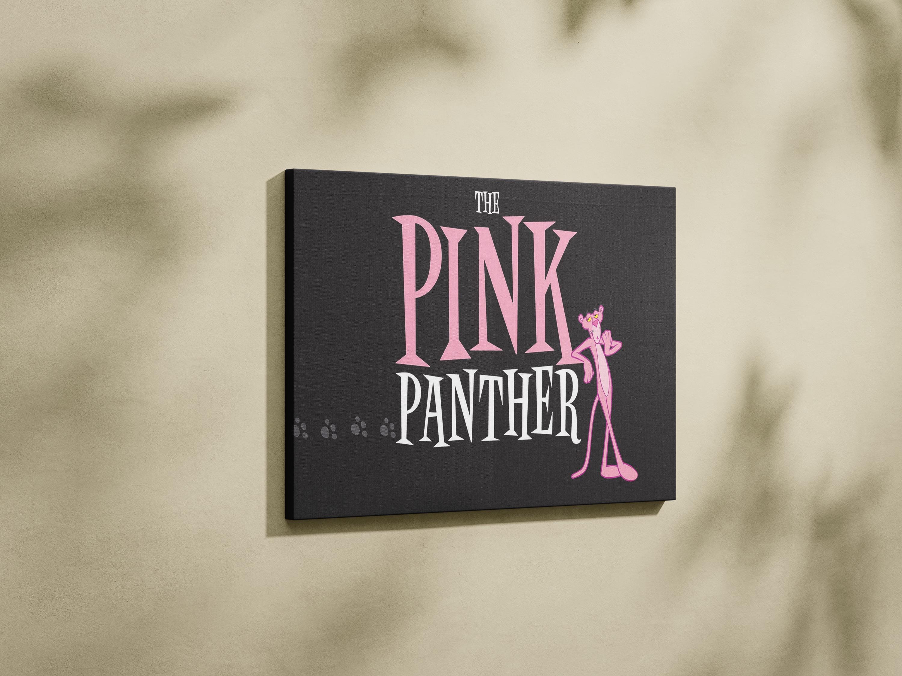 Pink Panther Poster, Pink Panther Canvas, Pink Poster, Rare Find ...